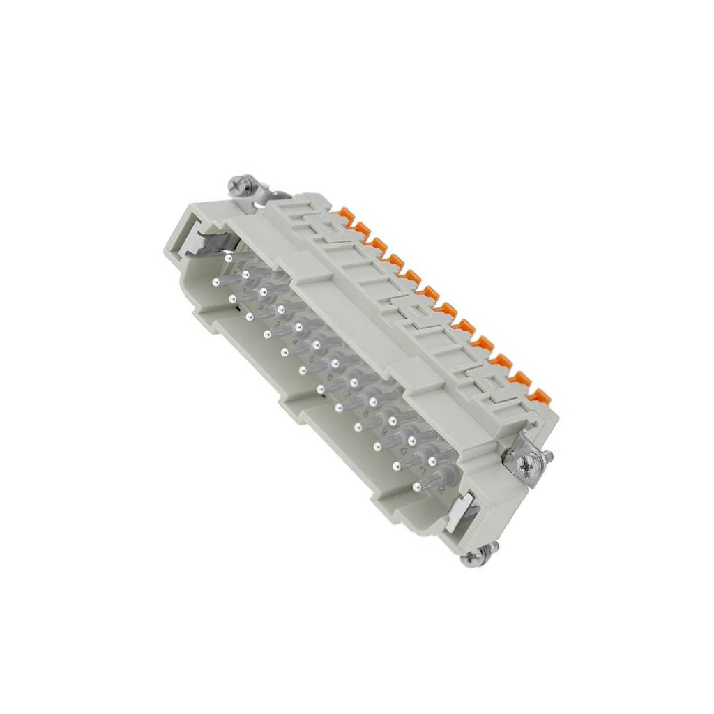 CSHM24 Steckverbinder rechtwinklig männlich CSH PIN 24 24 PE 16A CSHM ...
