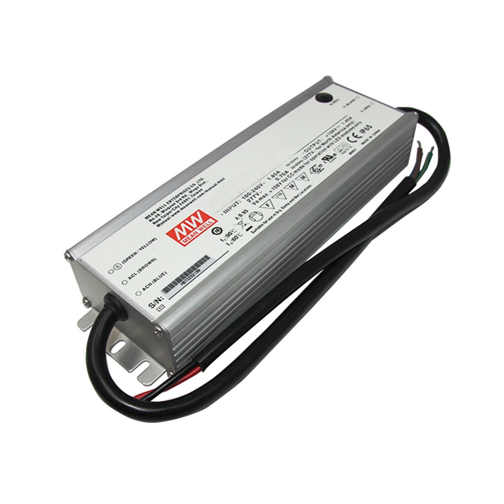 HLG-120H-C350B Power Supply: Pulse LED 150W 215-430VDC 350mA 90-305VAC IP67 MEAN WE ...