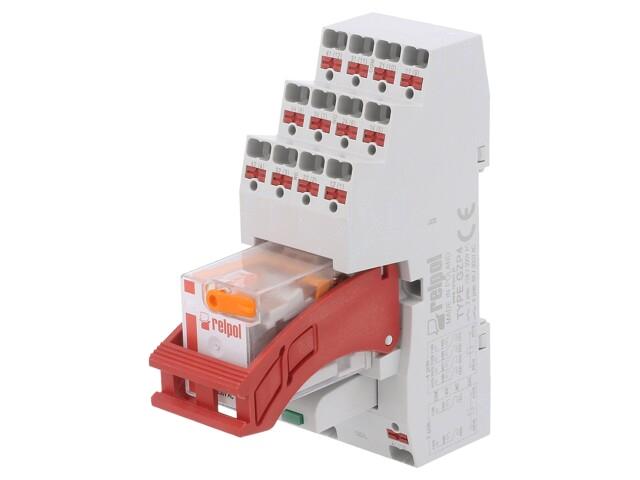 PIR4-230AC-M93G-PS-2014 Relay: 4PDT Interface US Coil: 230VAC 6A/250VAC ...